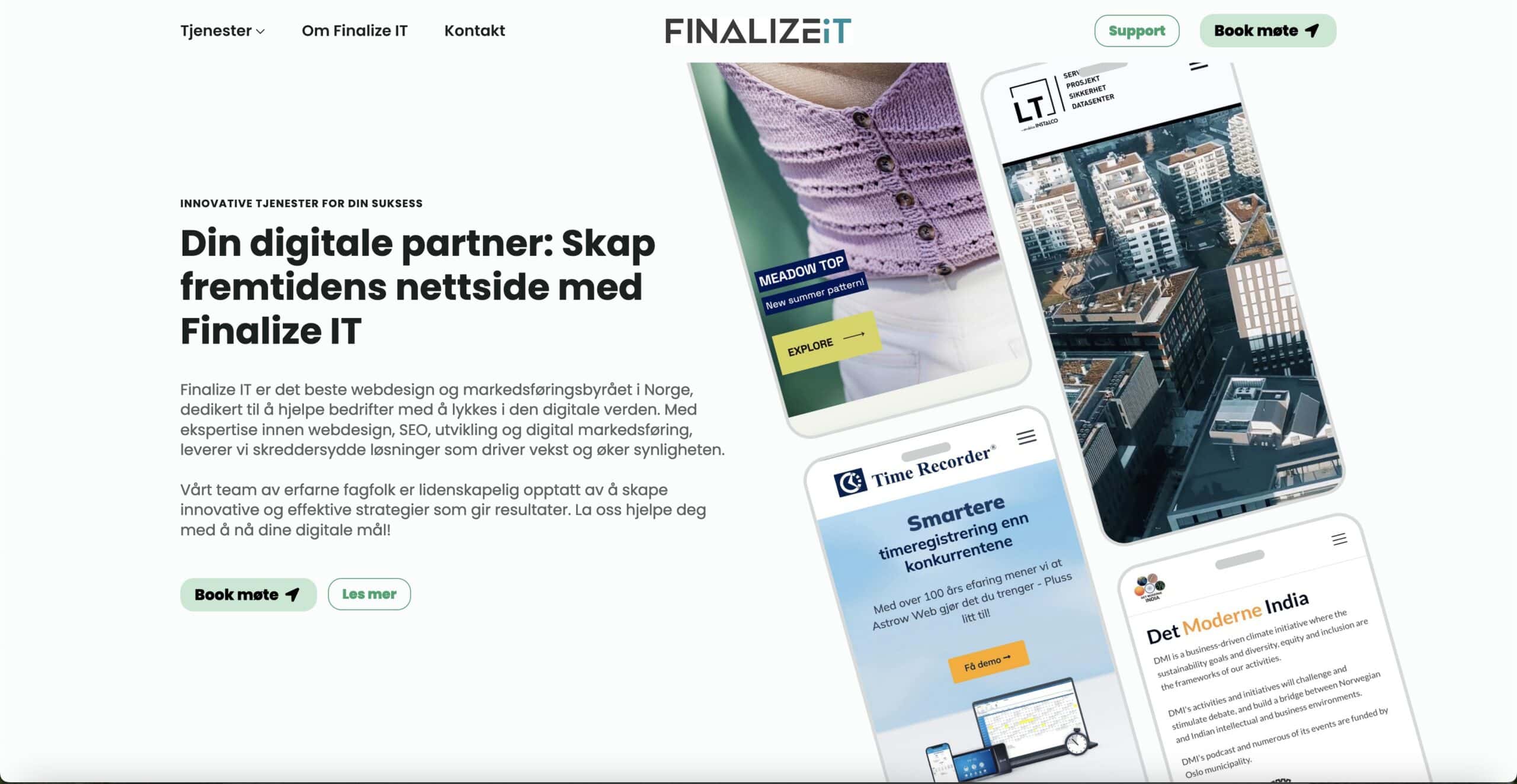 Beste Webdesign og Markedsføringsbyrå i Norge | Finalize IT